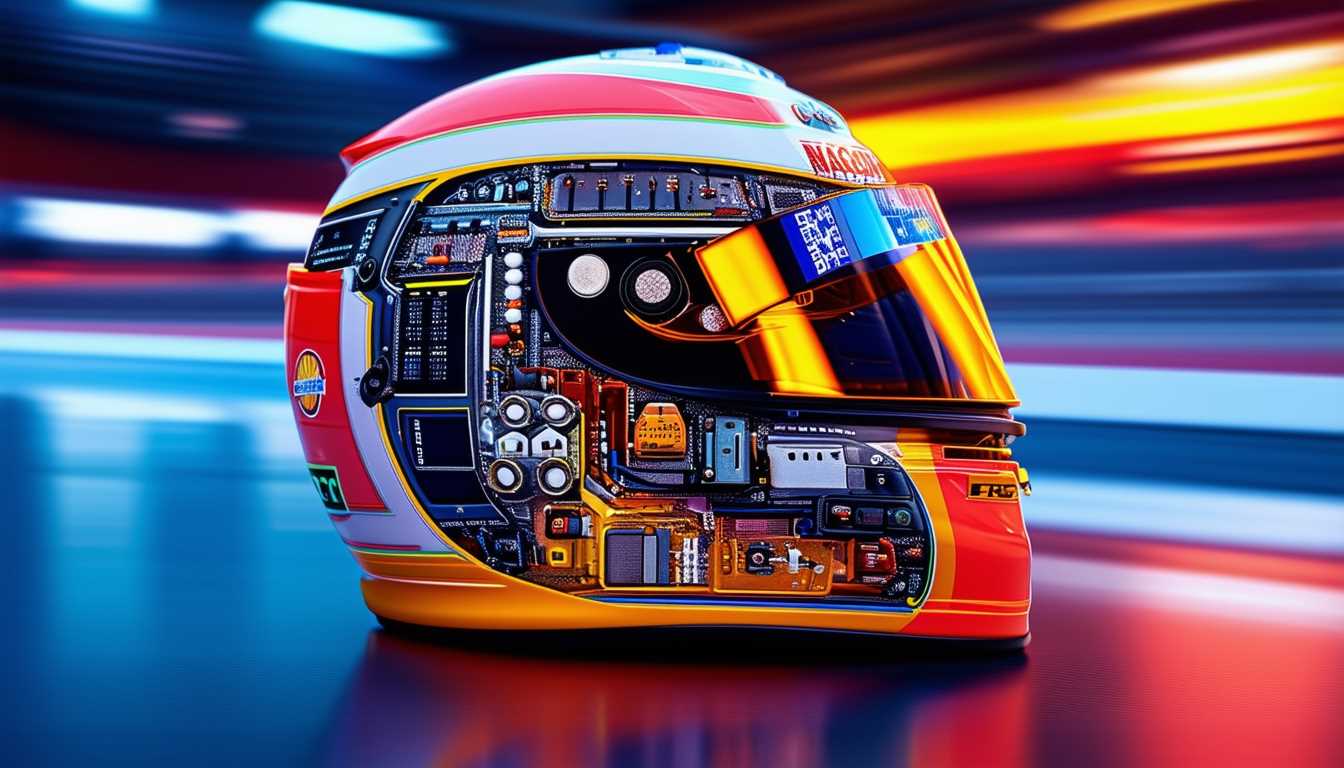 Inside NASCAR Drivers' Helmets